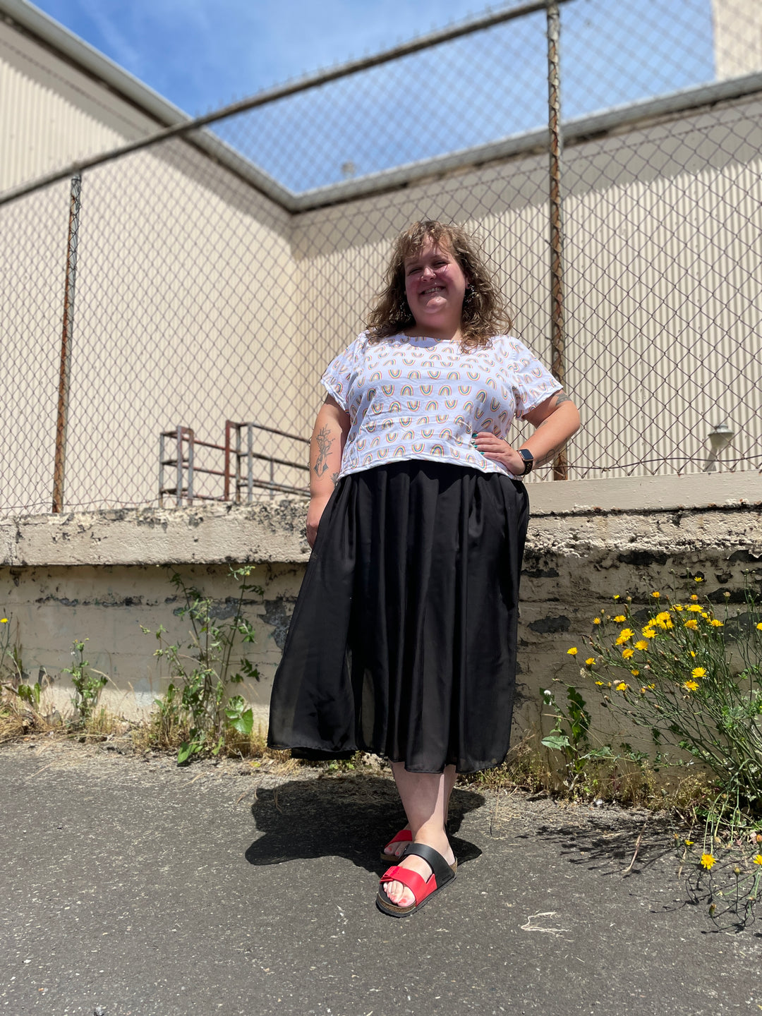 Rainbow Crop Top – Copper Union Apparel